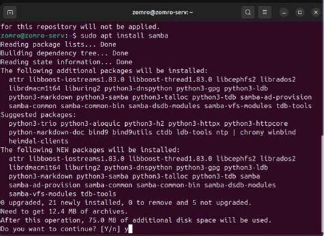 Настройка в локальных сетях на Windows и Linux файловых серверов Zomro