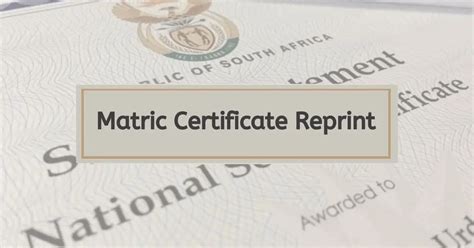 How To Check The Validity Of A Matric Certificate