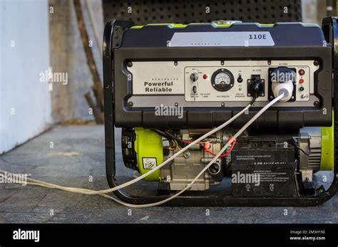 Portable Gas Or Diesel Generator To Provide Electricity Problem With