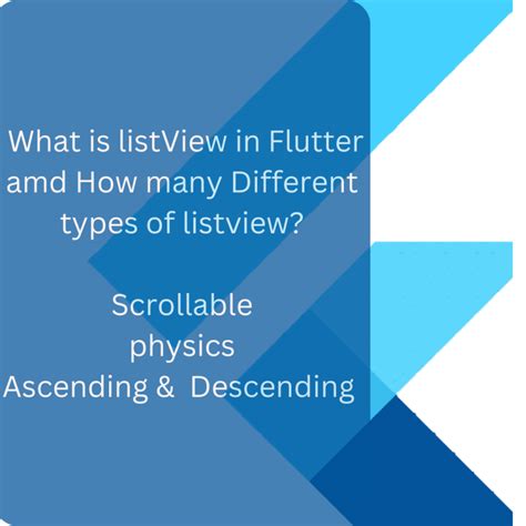 What Is Listview Listviewbuilder In Flutter Hasnain Mirrani