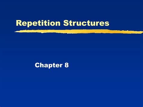 PPT Repetition Structures PowerPoint Presentation Free Download ID 338815
