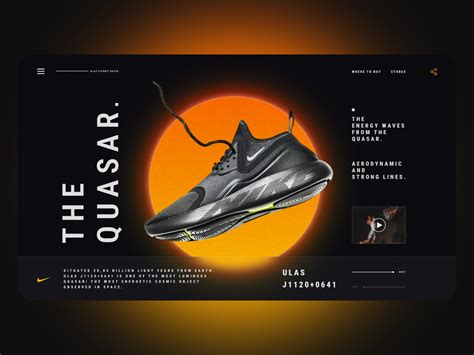 nike webpage design concept by alex a on dribbble