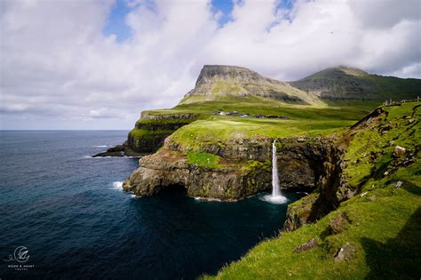 Múlafossur Waterfall And Gásadalur Hike Faroe Islands