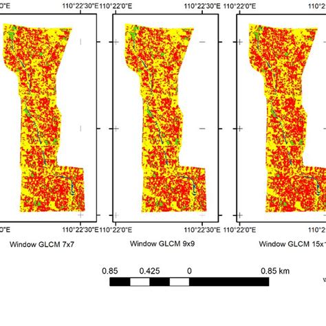The Glcm Results For Each Window Download Scientific Diagram
