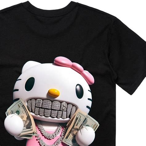 Gangster Hello Kitty T Shirt Condom Kingdom Australia
