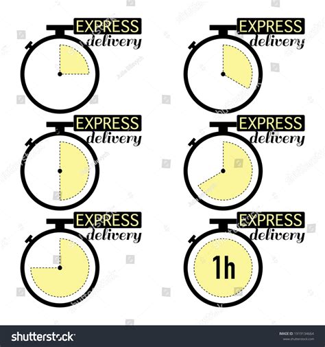 Timer Clock Stopwatch Isolated Set Icons Stock Vector Royalty Free 1919134664 Shutterstock