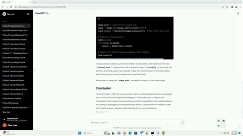Pytorch Forward Hook Youtube