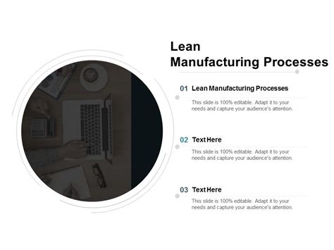 Lean Manufacturing Processes Ppt Powerpoint Presentation Layouts Icons Cpb