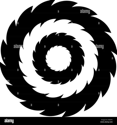 Dynamic Spiral Pattern Of A Typhoon Editable Vector Stock Vector Image And Art Alamy