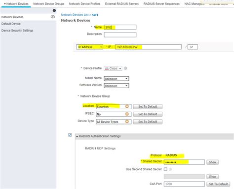Cisco Identity Services Engine Lab 1 Ise Radius Setup Ccieme