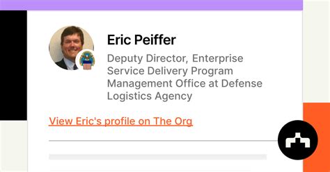 Eric Peiffer Deputy Director Enterprise Service Delivery Program Management Office At Defense