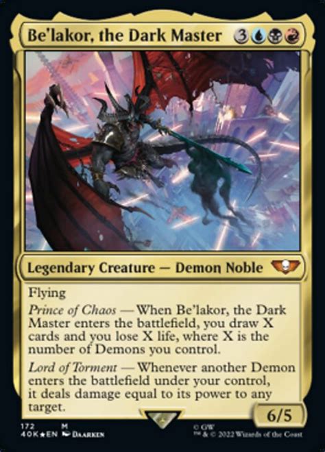 Belakor The Dark Master Warhammer 40000