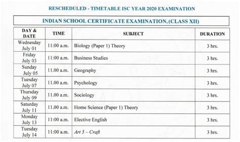 ICSE ISC EXAM DATES RELEASED BY CISCE KNOW THE DATES Jharkhand Rai University JRU Ranchi
