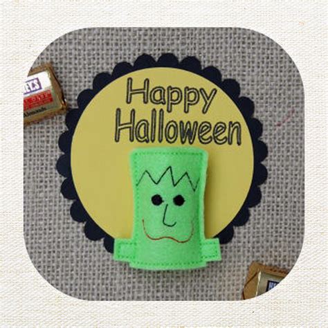 Halloween And Fall Nugget Candy Holders Embroidery Garden