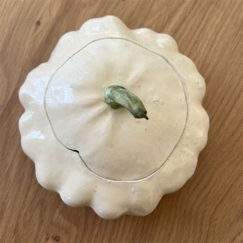 Signed Handmade Barbara Eigen Squash Sculpture Chairish