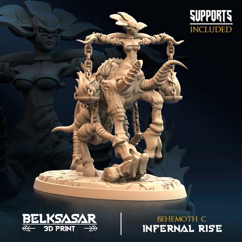3d Printable Behemoth C All Variants By Belksasar