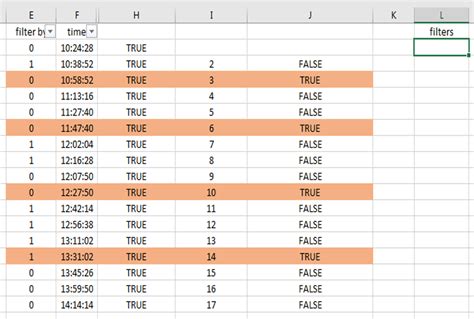 Excel Conditional Formatting On Visible Range Stack Overflow