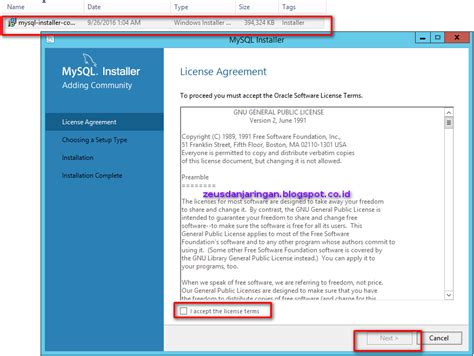 Windows Server 2012 Instalasi Mysql Database Windows Server