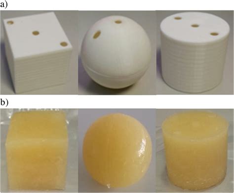 preparation of the food simulant samples a 3d printed molds used to