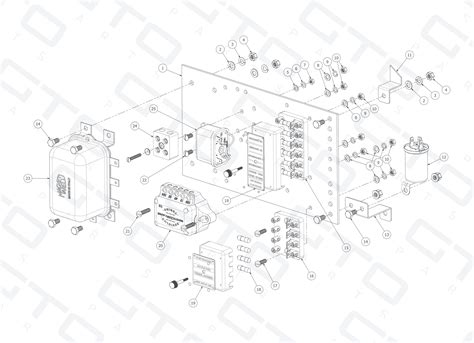 Fuse Board Assembly Classic Ferrari Parts Schematics