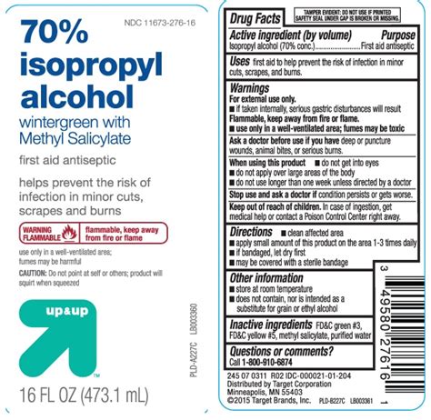 Isopropyl Alcohol 70 Percent Wintergreen Isopropyl Alcohol Liquid