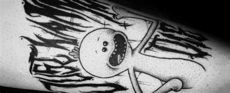30 Mr Meeseeks Tattoo Ideas For Men