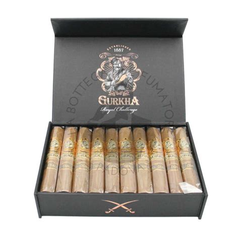Gurkha Royal Challenge Toro • Sigari Dominicani • Bottega Del Fumatore