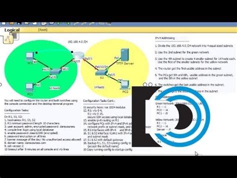 CCNA Practice Final Packet Tracer Part YouTube
