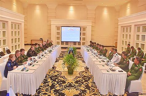 ပထမအကြိမ် မြန်မာ ရုရှားပူးတွဲအကြမ်းဖက်မှု တိုက်ဖျက်ရေးကော်မတီအစည်းအဝေး ဒုတိယနေ့ဆက်လက်ကျင်းပ