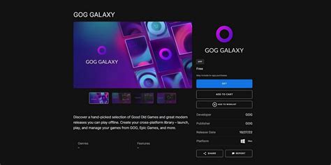 Gog Galaxy Functionality Added To Epic Games Store