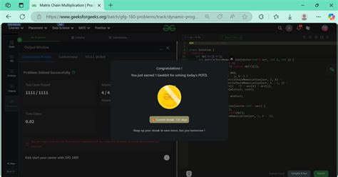 Gfg160 Gfg160 Geekstreak2024 Gfg Geeksforgeeks Codinglife