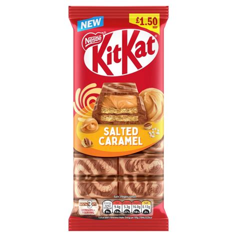 Nestle Kit Kat Salted Caramel Bar 99g Shams Shopping Centre