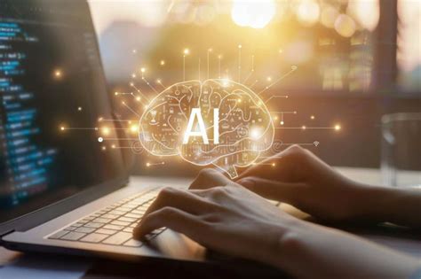 businessman chatting with a smart ai using an artificial intelligence
