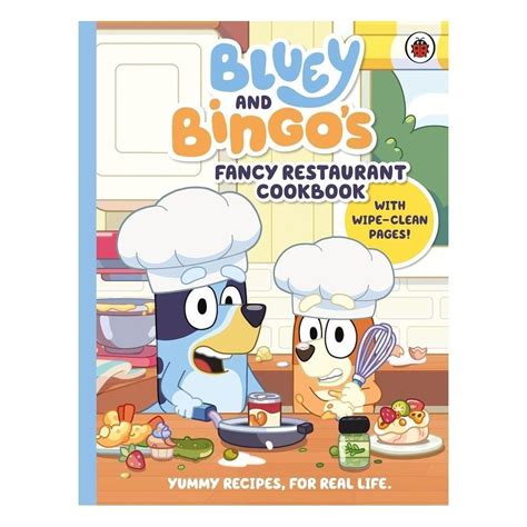 Bluey And Bingos Fancy Restaurant Çocuklar İçin Yemek Tarifi Kitabı