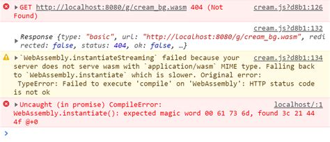 Unable To Compile Wasm From Npm Package In Index Head Blocked By CORS Rhino Developer