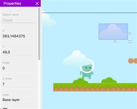 add a background objects gdevelop documentation