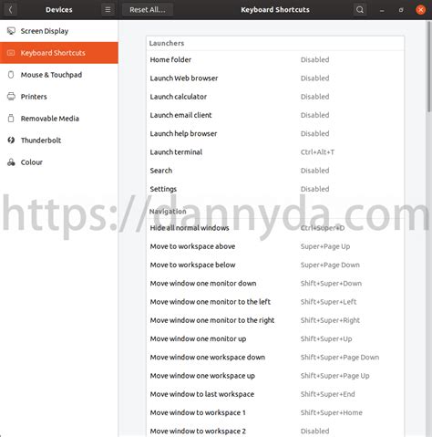 Shortcut Keyskeyboard Shortcuts In Ubuntu Gnome Some Are Working In Kali Linux As Well