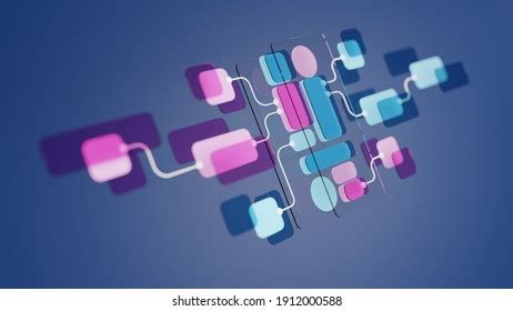 Ux Ui Flowchart Connection Node Graphic Stock Illustration 1913244715 Shutterstock