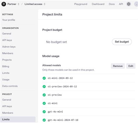 Persistent 403 Project Projhbj Access Denied To Gpt 35 Turbo Gpt 4o Mini Billing