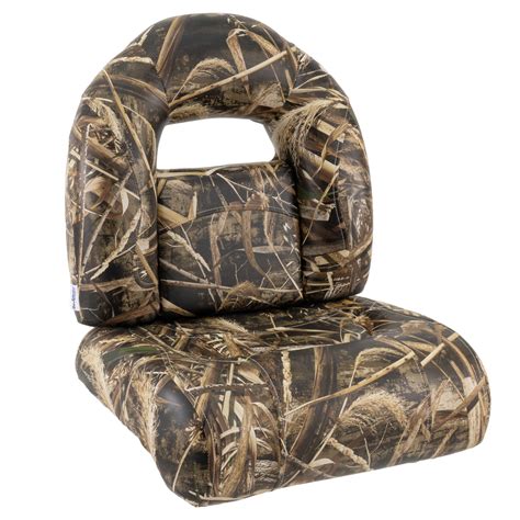 Camo 4 Piece Compact Bass Boat Seats Set Of 2