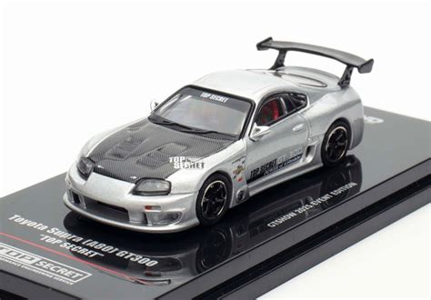 Inno64 164 Toyota Supra A80 Gt300 Top Secret Silver Gtshow 2025 E
