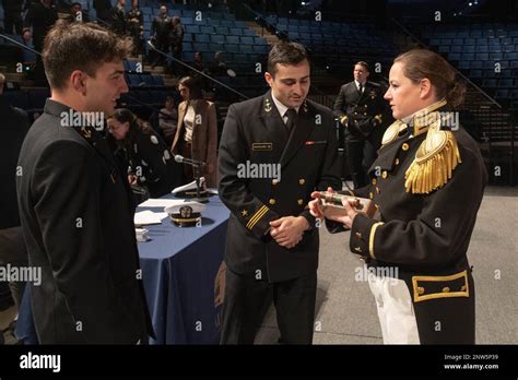 Annapolis Md Feb 2 2023 Us Naval Academy Staff And Guests