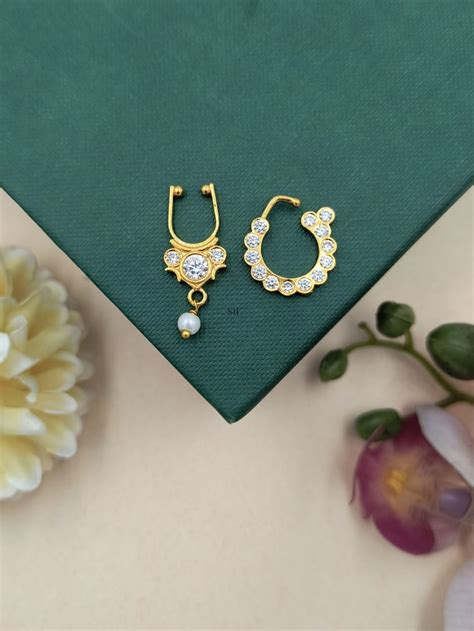 South Indian Bridal Nose Rings And Pins