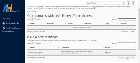 Install SSL ArenPedia