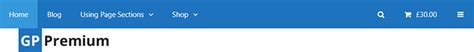 navigation menus in generatepress pressuser