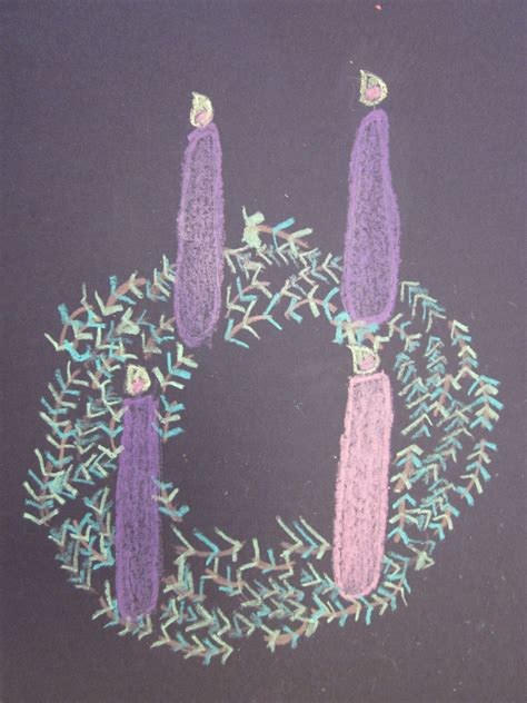 The Art Teacher S Closet In The Art Room Easy Advent Wreath