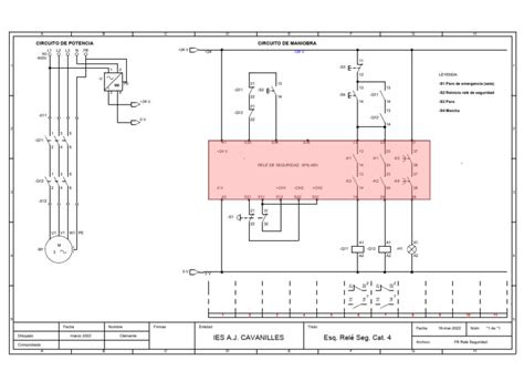 84 Esquema Relé De Seguridad Cat4 Pdf