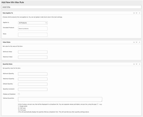How To Set The Minimum Andor Maximum Quantity In Woocommerce Video