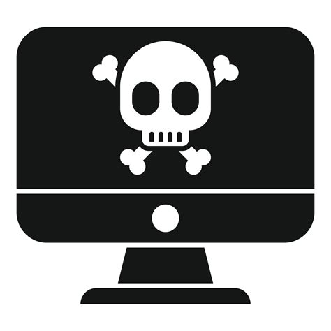 Computer Virus Icon Simple Vector Alert Email 20266048 Vector Art At
