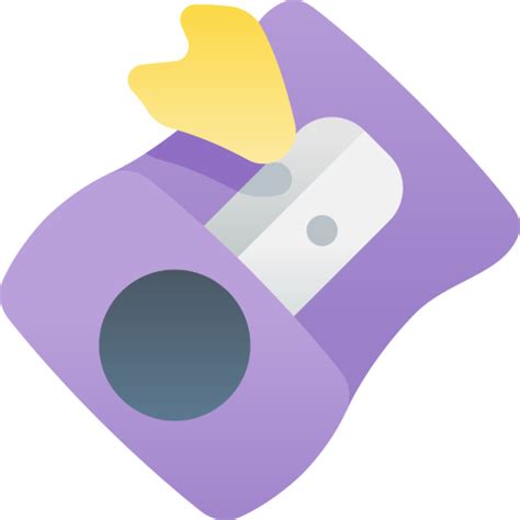 Sharpener Kawaii Star Gradient Icon